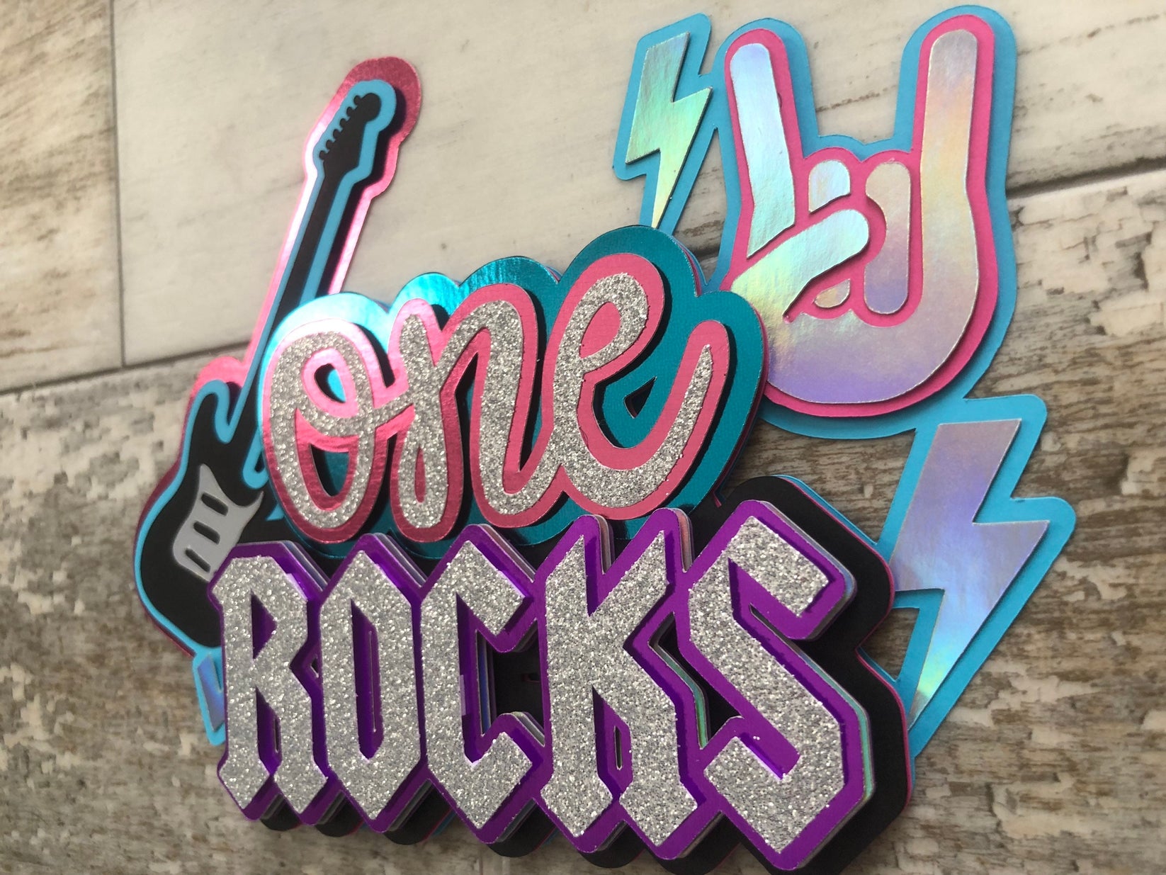 Rock n Roll Birthday Bachelorette Party Banner – Beautiful Chaos Banners